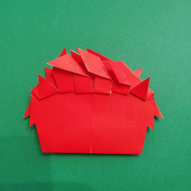 きめつの刃の折り紙あかざ(猗窩座)の作り方折り方☆鬼滅の刃・上弦の鬼│子供と楽しむ折り紙・工作