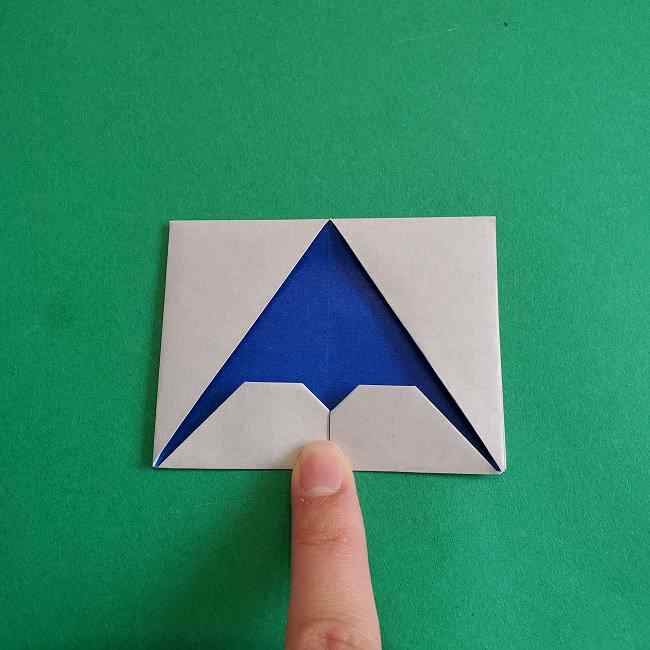 キティちゃんの体の折り方 全身を折り紙で★簡単でかわいいハローキティーの作り方│子供と楽しむ折り紙・工作