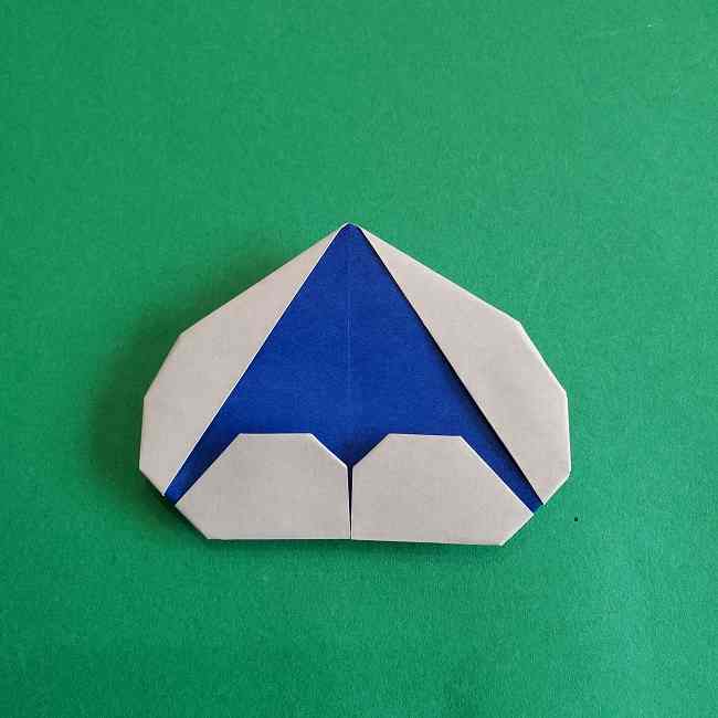 キティちゃんの体の折り方 全身を折り紙で★簡単でかわいいハローキティーの作り方│子供と楽しむ折り紙・工作